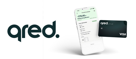 Qred Visa företagskort